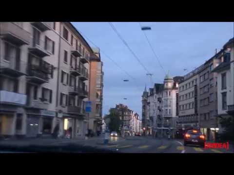 zurich   views from a night drive
