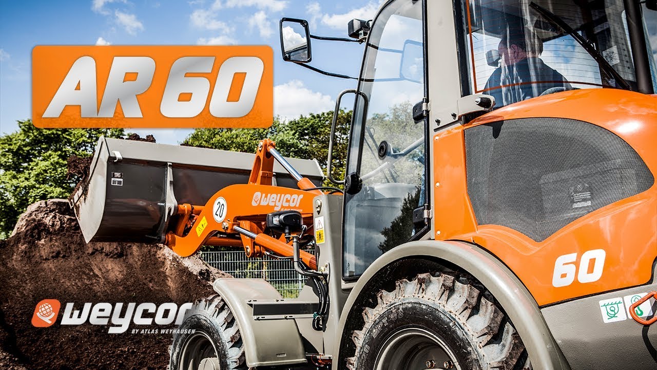 Radlader weycor AR60 im Einsatz - Imagefilm by ATLAS Weyhausen GmbH ...