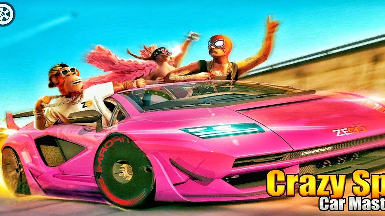 Crazy Speed Car Master 3d // track 1to3 // amazing car stunt game //# ...