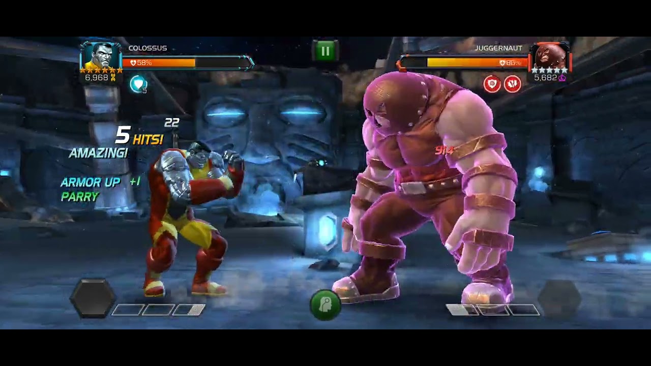 MCOC ACT 4.4.5 Easy completion , Colossus a good defender - YouTube