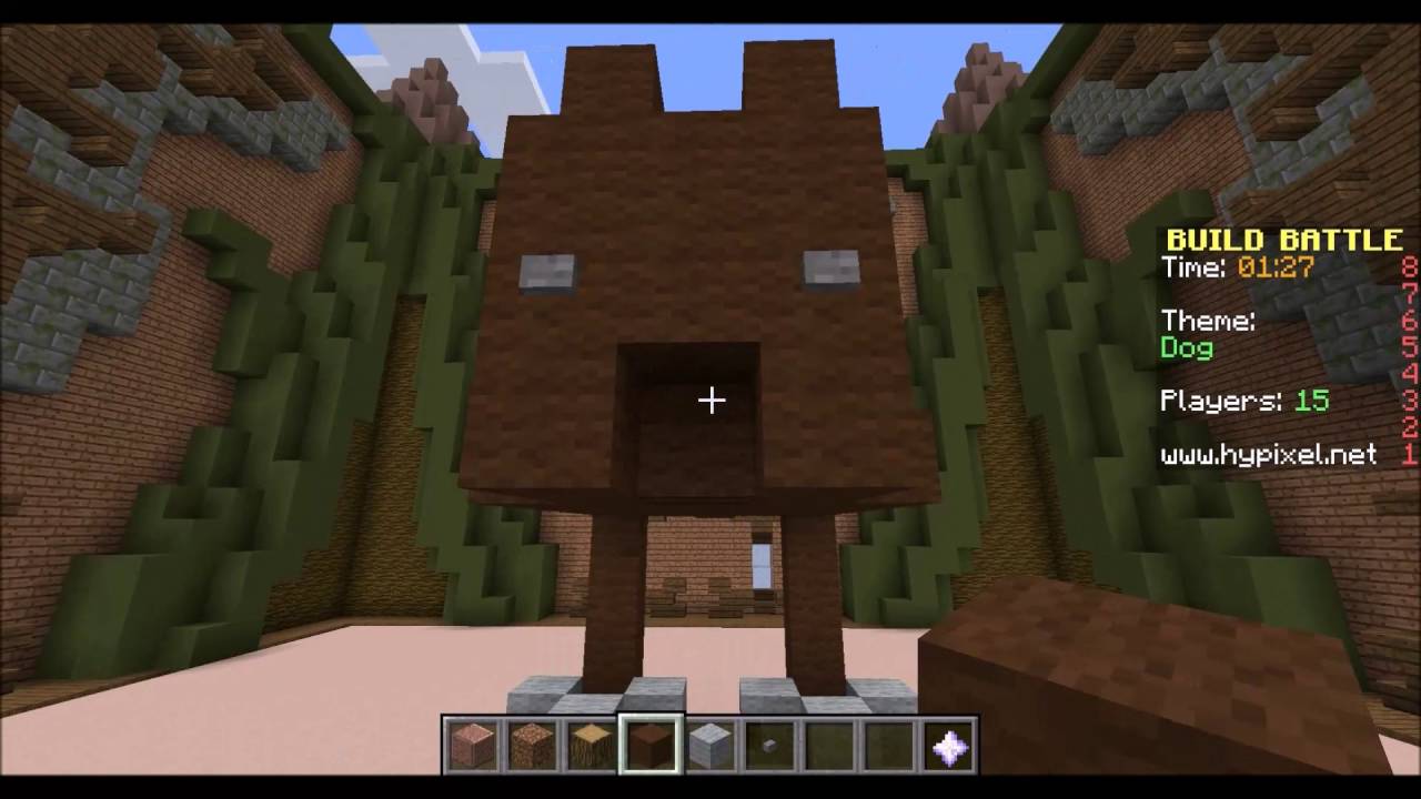 Minecraft - BUILD BATTLE Minigame - YouTube