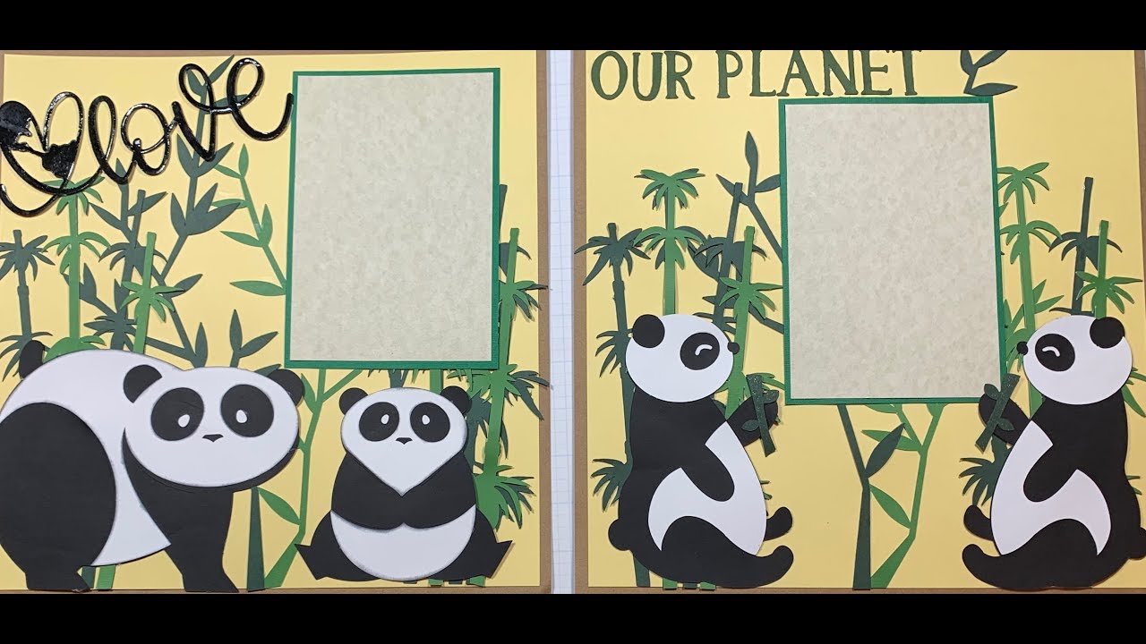 Love Our Planet: Pandas Layout - YouTube