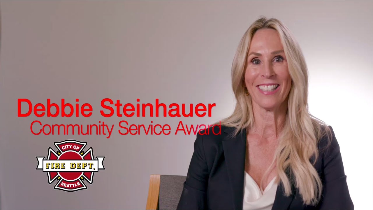2021 Community Service Award: Debbie Steinhauer - YouTube