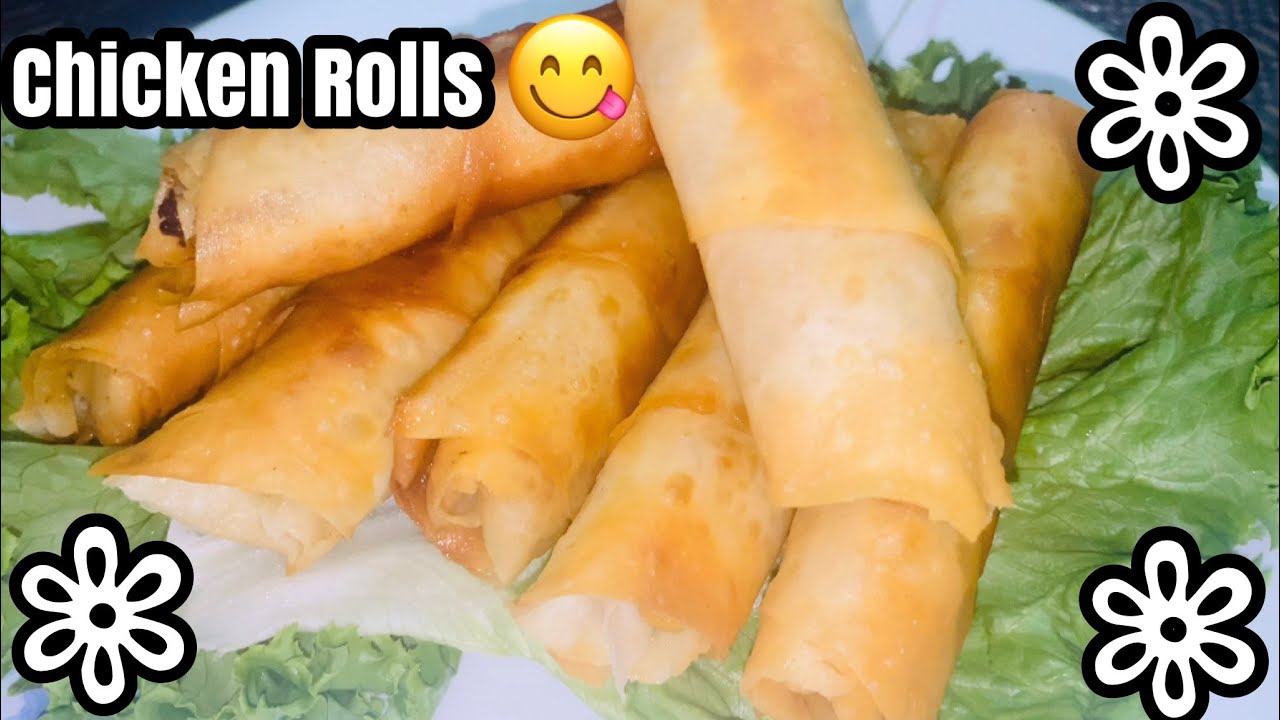Chicken Rolls | Recipe | Crunchy Rolls - YouTube