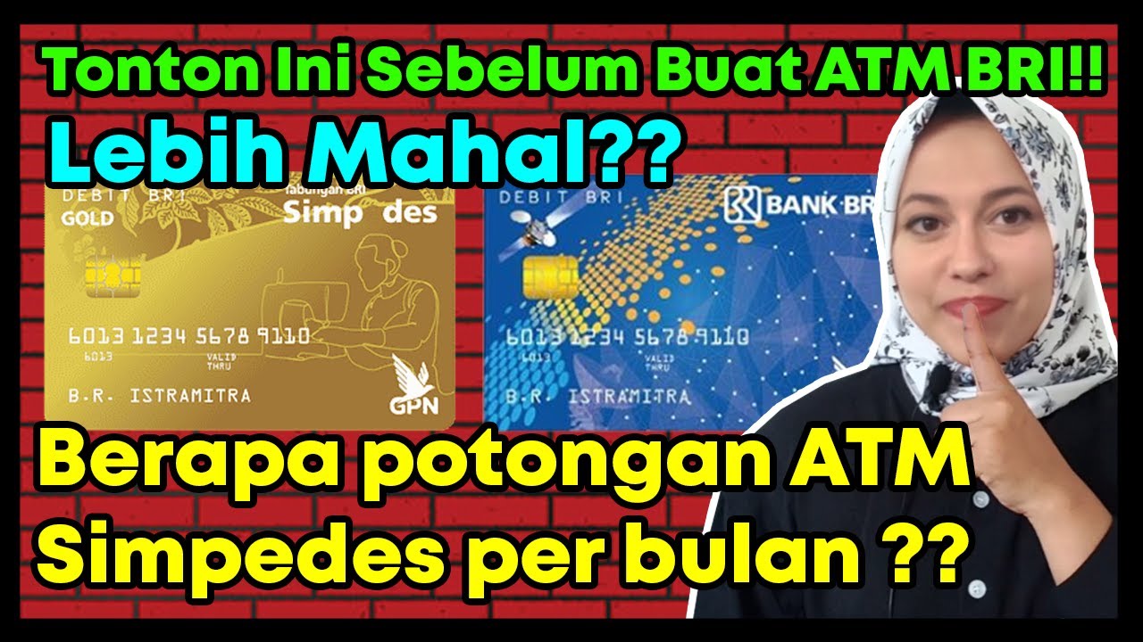 Berapa Potongan ATM BRI Simpedes Per Bulan | Biaya Administrasi BRI ...