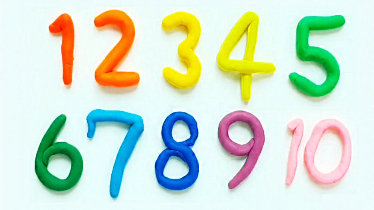 1 to 10 │CLAY Numbers - YouTube