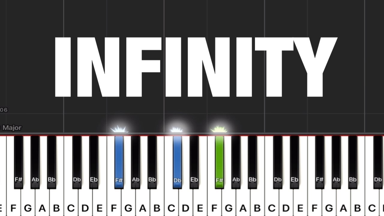 Jaymes Young - Infinity Piano Tutorial - YouTube