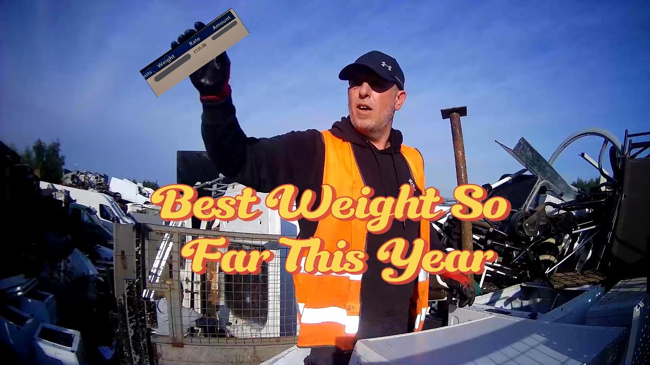 street scrapping best weight so far this year #scrap - YouTube