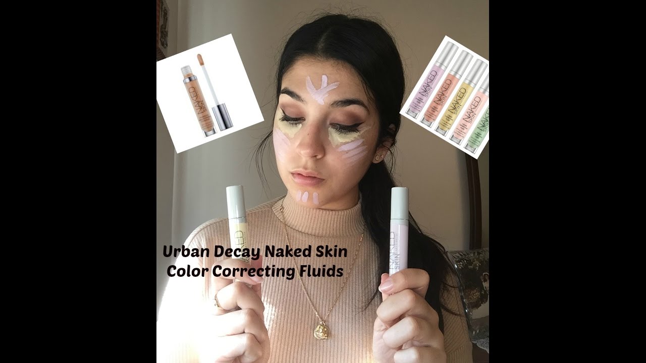 How to Colour Correct using Urban Decay Color Correcting Fluids - YouTube