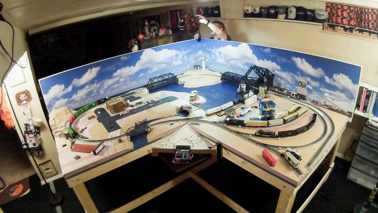 Model Train Time Lapse 2017 - YouTube