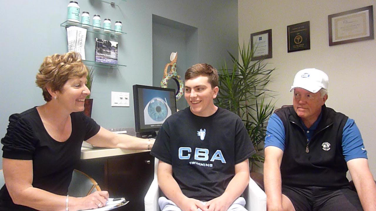 Kevin & his Parents flew from New Jersey to have Intacs and Holcomb C3 ...