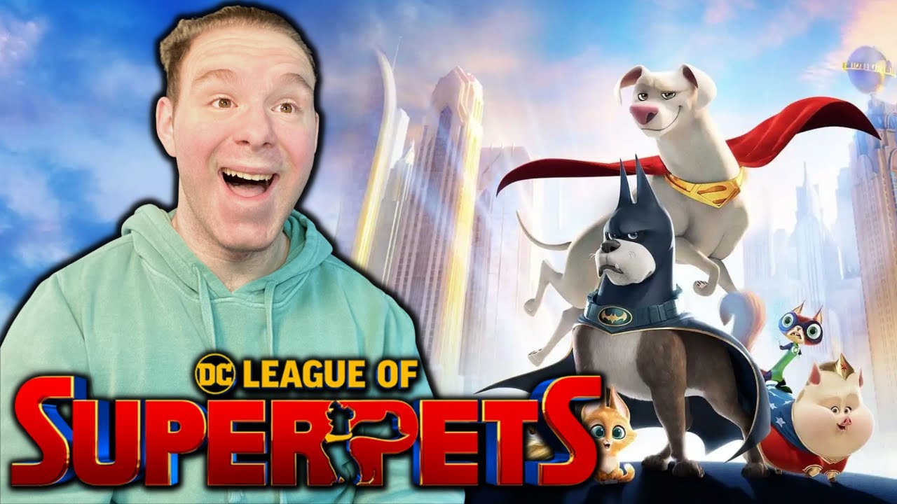 I Loved This Movie! | DC League Of Super-Pets Reaction | FIRST TIME ...