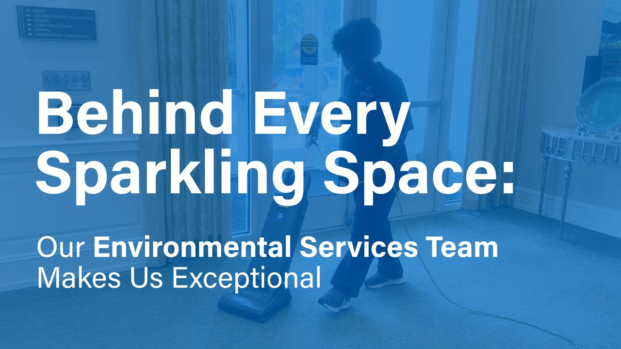 Environmental Services Team Members Brighten Our World - YouTube