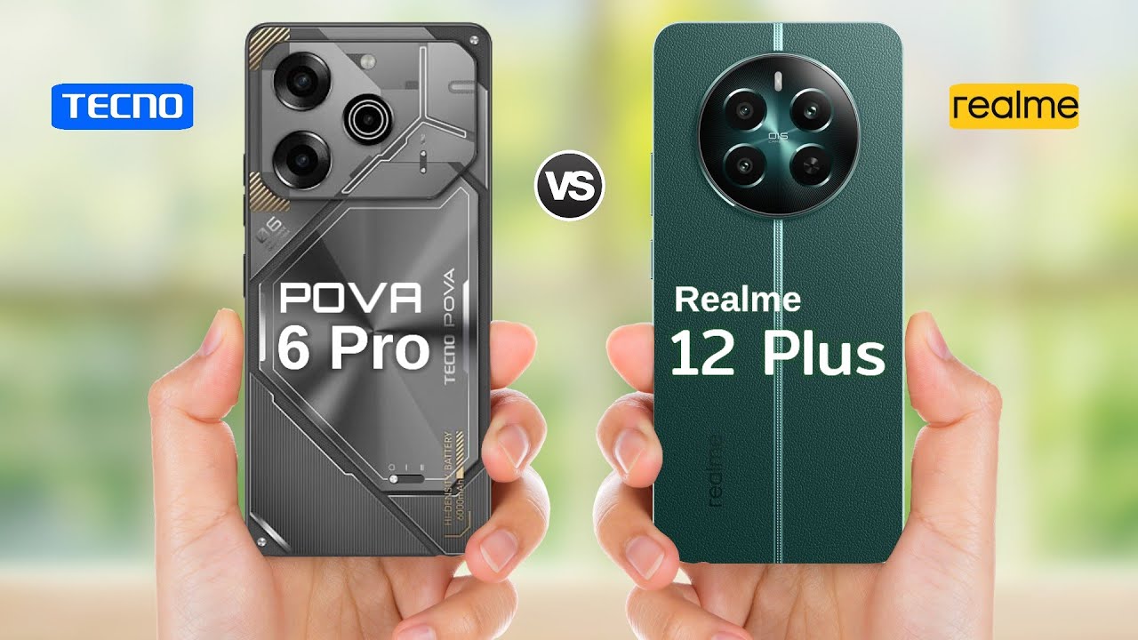Tecno Pova 6 Pro vs Realme 12 Plus || Full Comparison - YouTube
