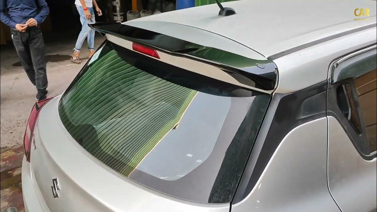 Swift 2024 Abs Spoiler PIANO BLACK 🖤📞8368113907 🔻Easy installation - YouTube