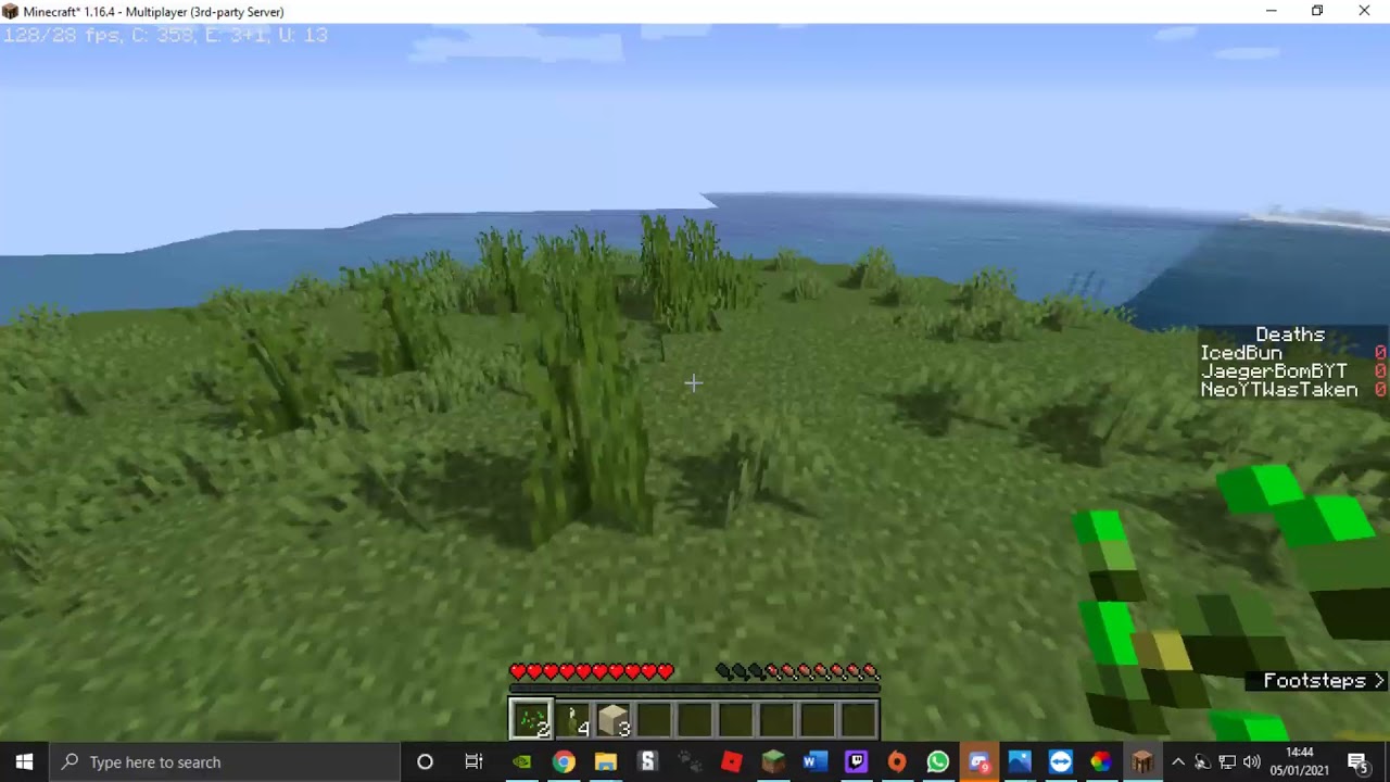 Playing MineCraft ft. Neo and Jaeger - YouTube