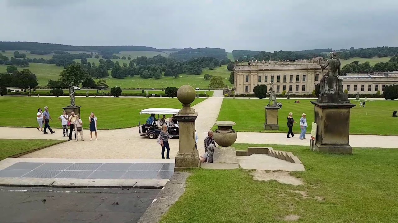 Chatsworth House & Cascade - YouTube