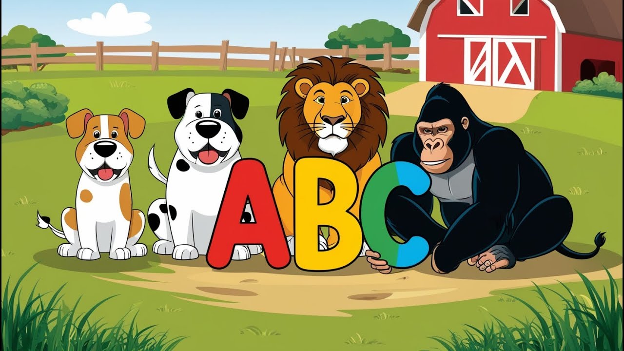 Learning Animal Sounds, Colors & Numbers for Kids – A to Z & 1 to 10 ...