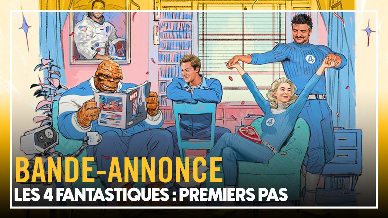 LES 4 FANTASTIQUES : PREMIERS PAS - Bande-annonce VOST - YouTube
