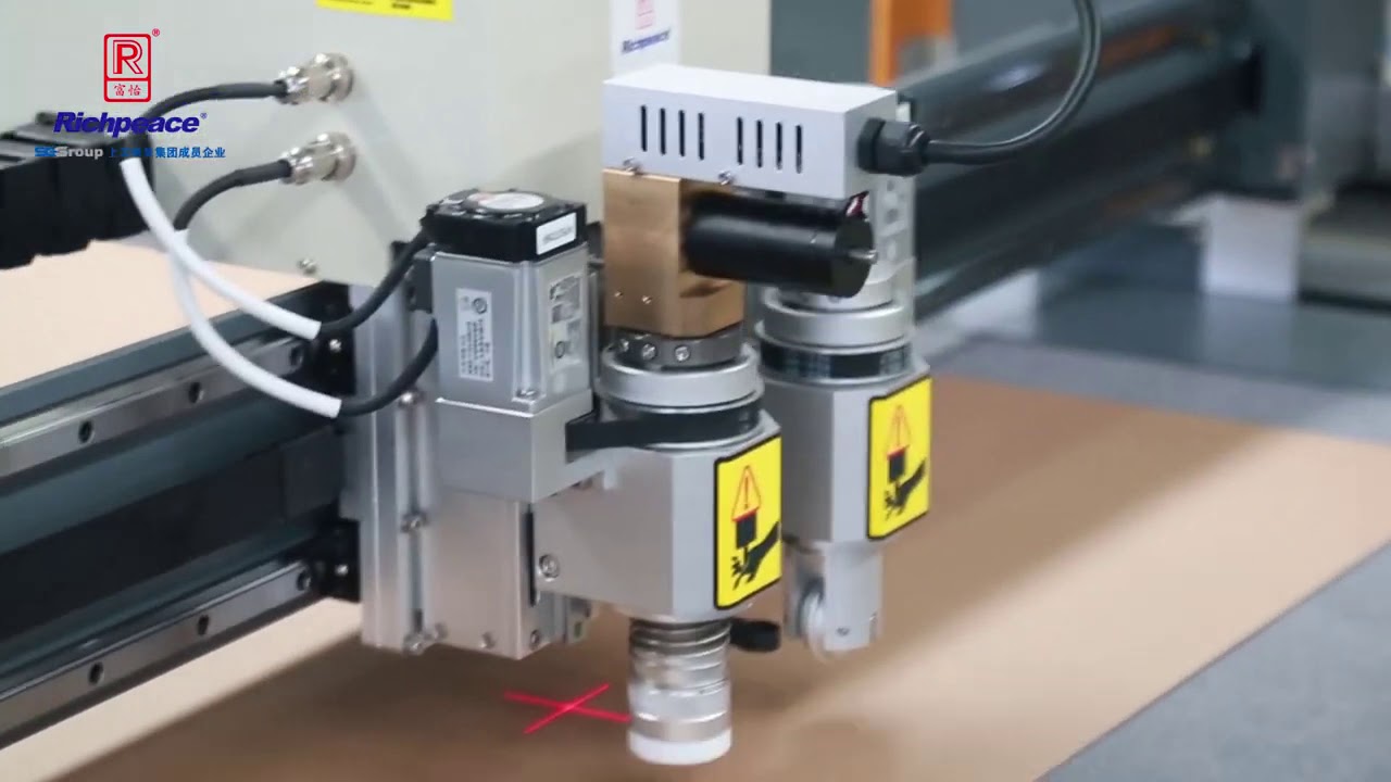Richpeace Flatbed cutting machine for packing box | Cortador para caja ...