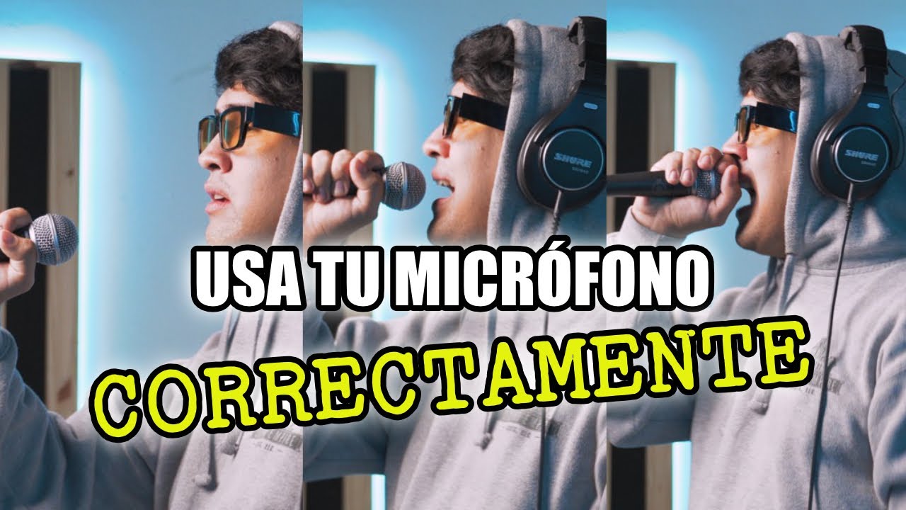 IMPORTANTE! Usa tu micrófono correctamente - YouTube