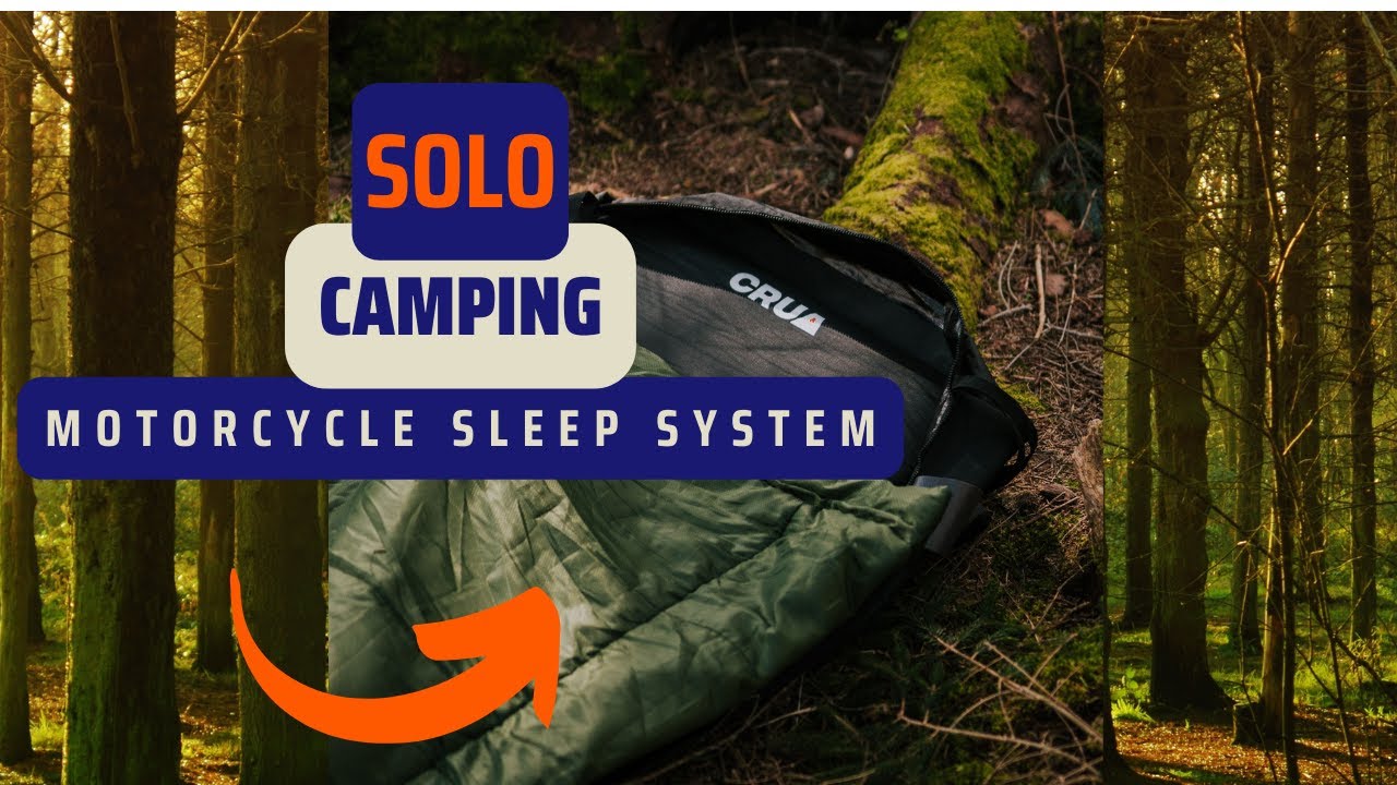 Crua Sleep System - What to pack on your motorcycle for a long trip ...