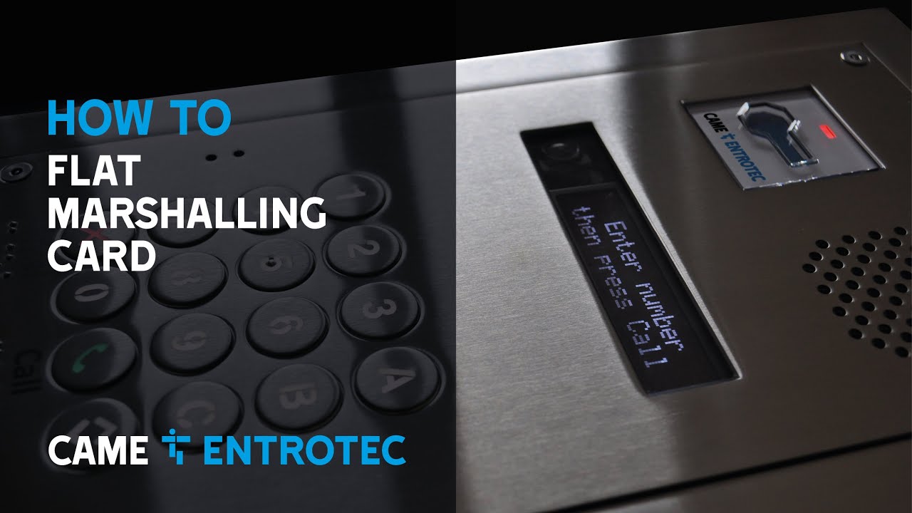 05 Flat Marshalling Card - YouTube