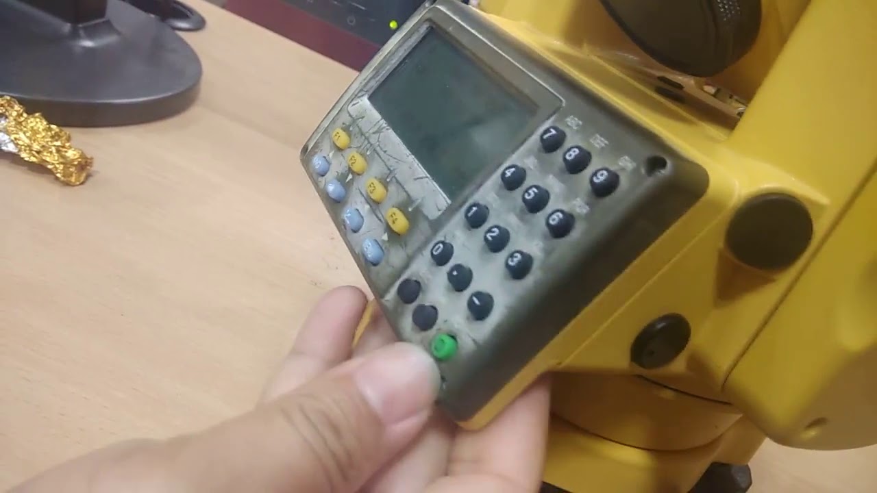 transfer data from total station to auto cad part 1 - YouTube