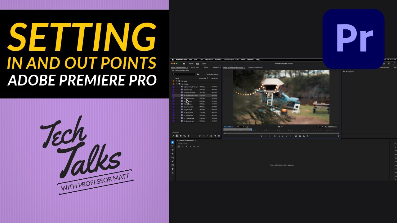 GRA2101c: In and Out Points Part 2 of 7 - YouTube