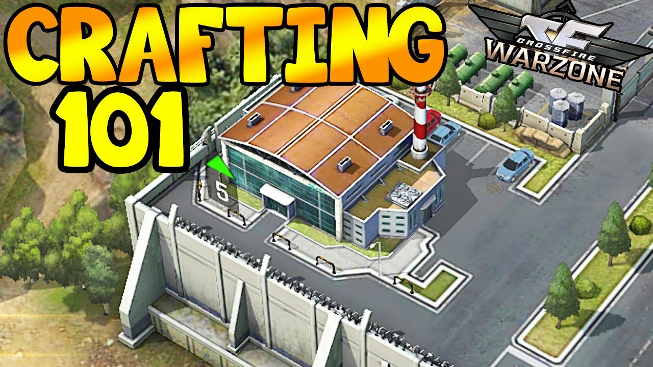 Crossfire Warzone - Workshop Crafting Guide - YouTube