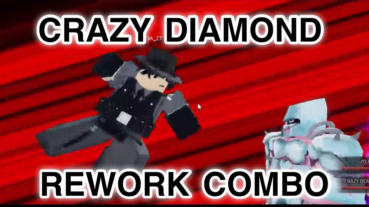 [YBA] Crazy Diamond Rework Combo - YouTube