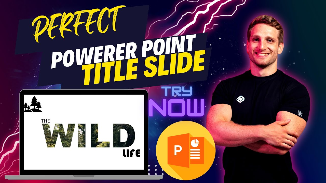 STUNNING Title Slides for your presentations in PowerPoint. - YouTube