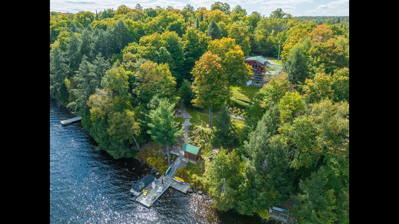 SOLD | | Waterfront Retreat on Lake Cecebe | Kim O'Grady, Broker - YouTube