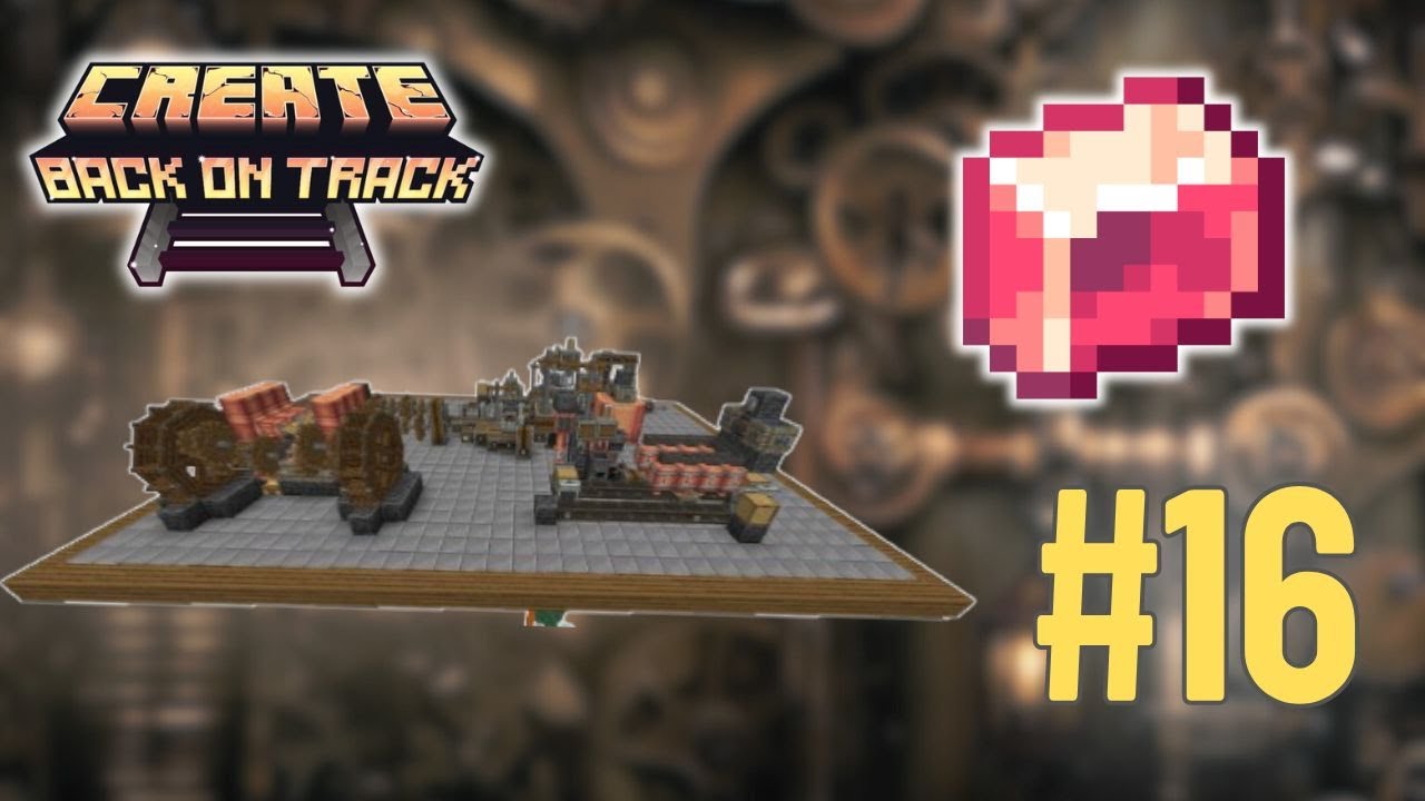 Fábrica de polished ROSE QUARTZ - Minecraft Create Back On Track #16 ...