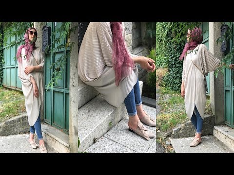 Plise Kimono Yarasa Kol