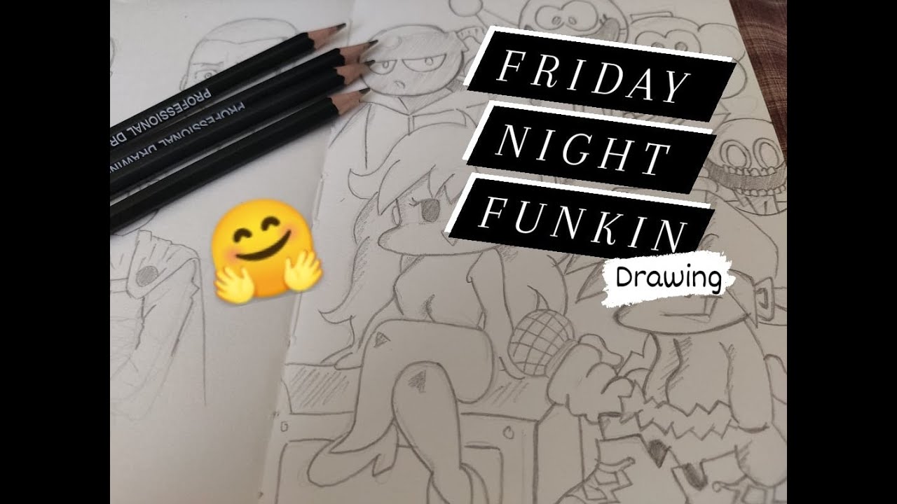 Friday Night Funkin' | Drawing - YouTube