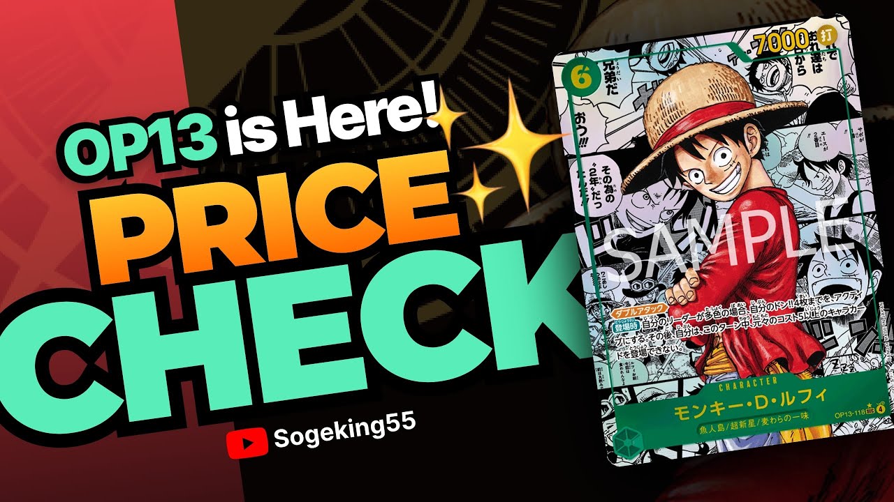 OP13 Card Prices Just Dropped! 😱 🤯 - YouTube