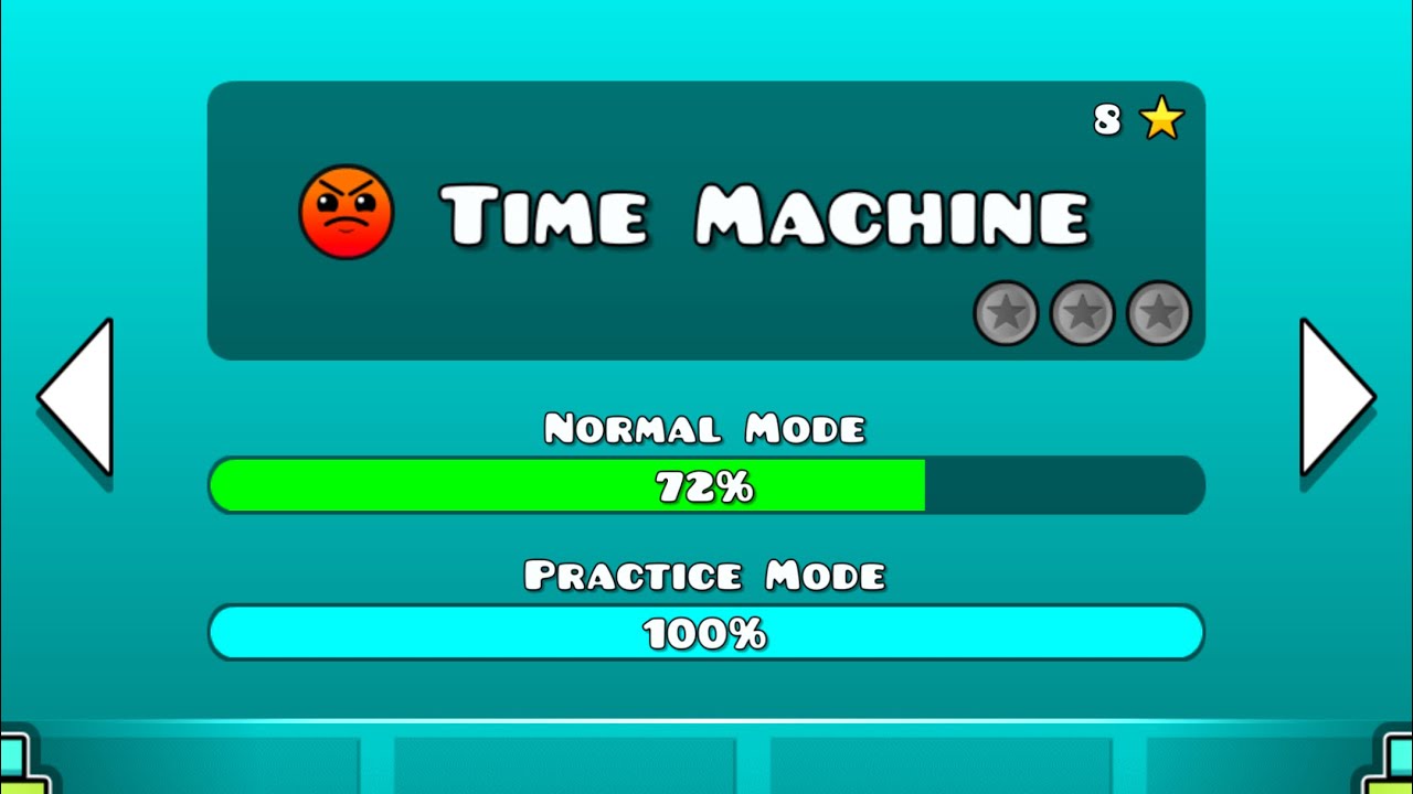 Trying To Beat Time Machine In GD - YouTube