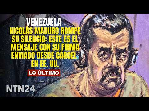 Nicolás Maduro rompe su silencio: este es el mensaje con su firma enviado desde cárcel en EE. UU.
