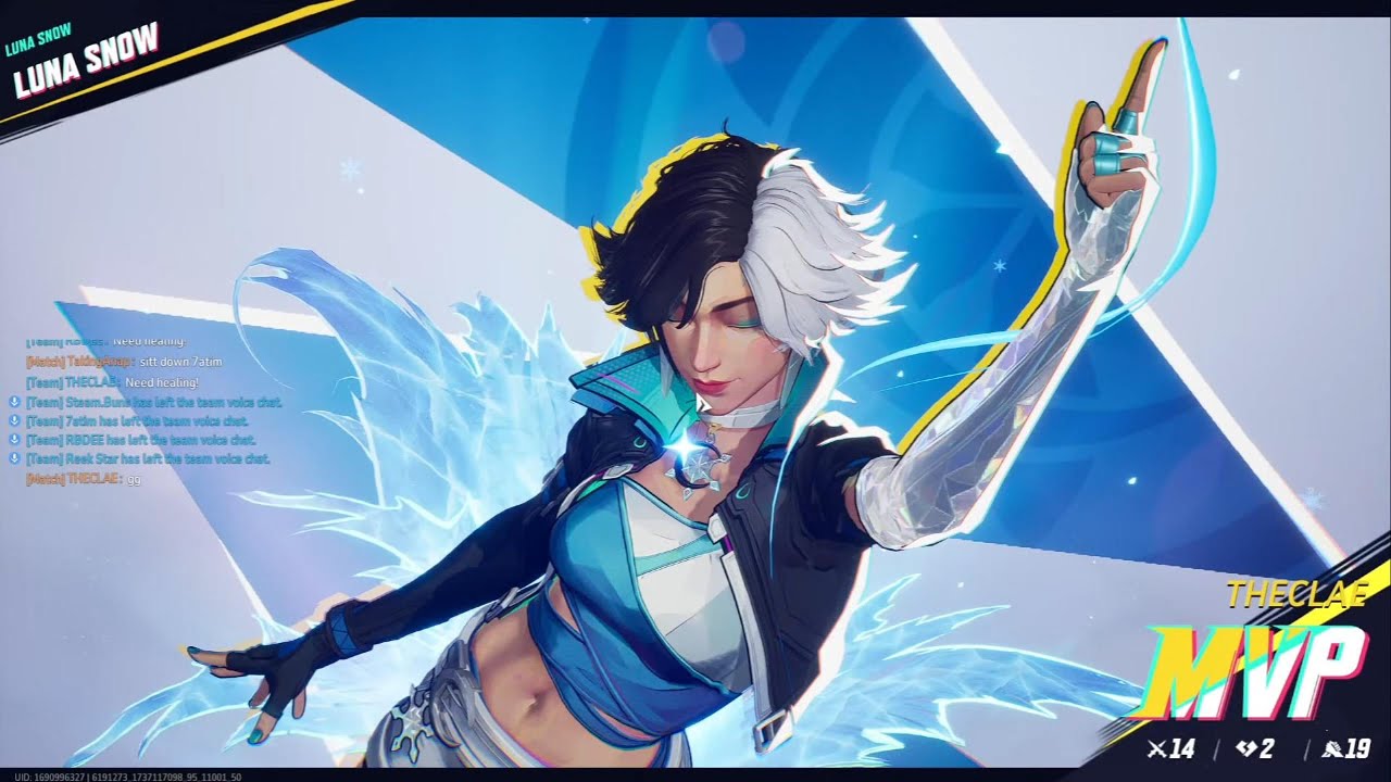 LUNA SNOW MVP 23K HEALS ( MATCH REPLAY ) - YouTube
