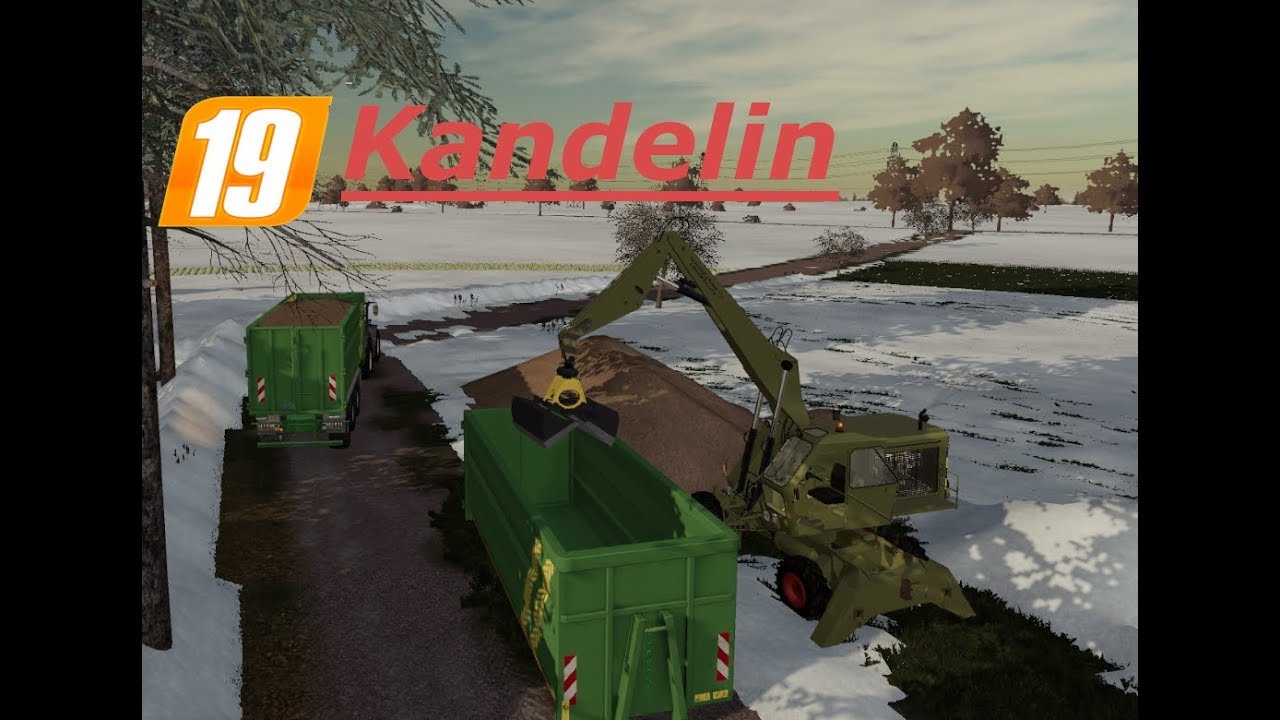 LS19 Forst Kandelin Mit T174 2B Hackschnitzel Verladen #43 Farming ...