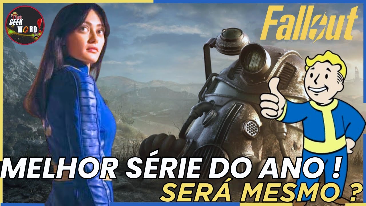 SERIA "FALLOUT" A MELHOR SÉRIE BASEADA NUM GAME JÁ FEITA? OU SERÁ QUE ...