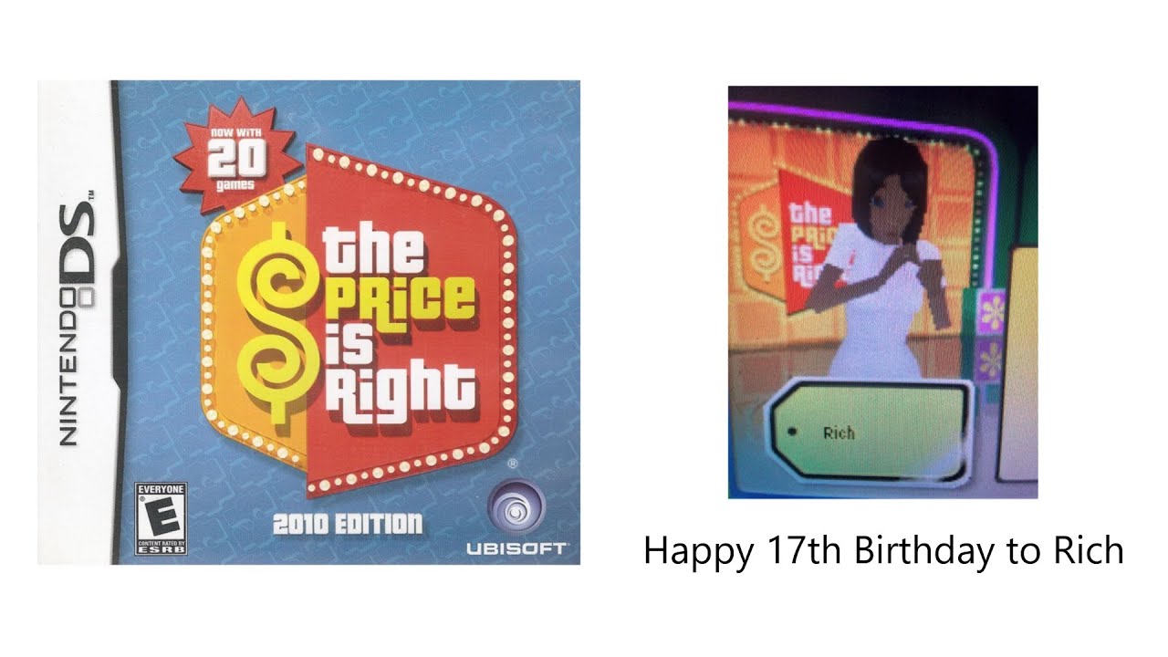 The Price is Right 2010 Nintendo DS Season 3 Episode 25 (bunnirich444's ...