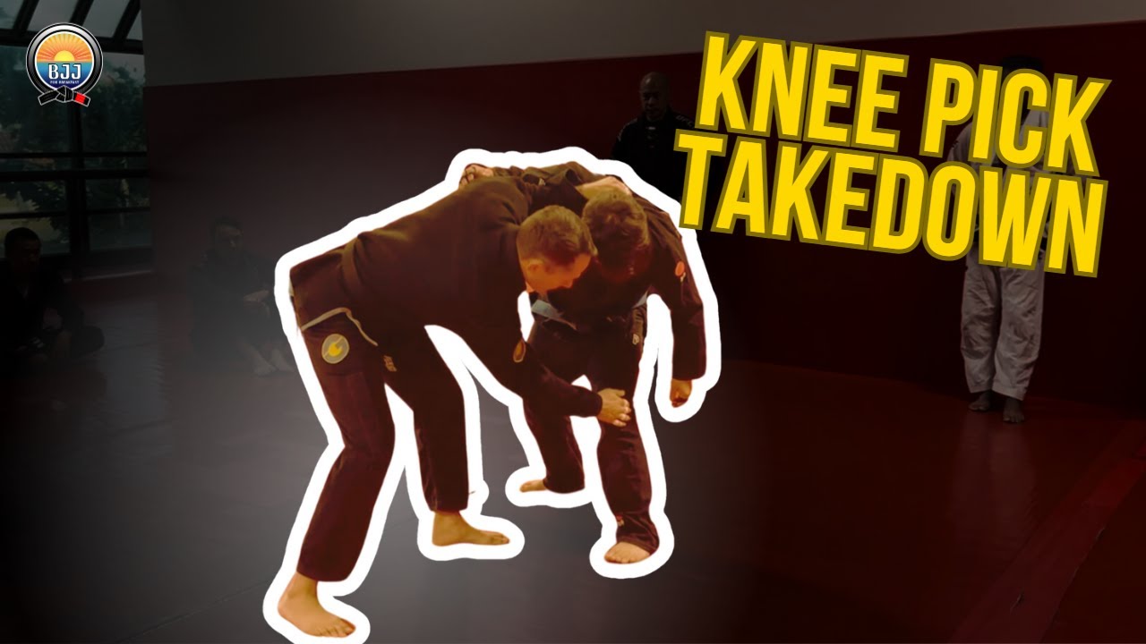Rear Collar Grip Knee Pick Takedown | BJJ for Breakfast - YouTube