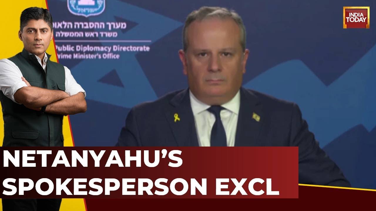 Israeli Govt Spokesperson David Mencer Exclusive With Gaurav Sawant On ...