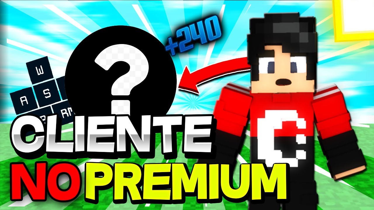 👉¡EL NUEVO MEJOR CLIENTE para MINECRAFT NO PREMIUM! *sube fps* - YouTube