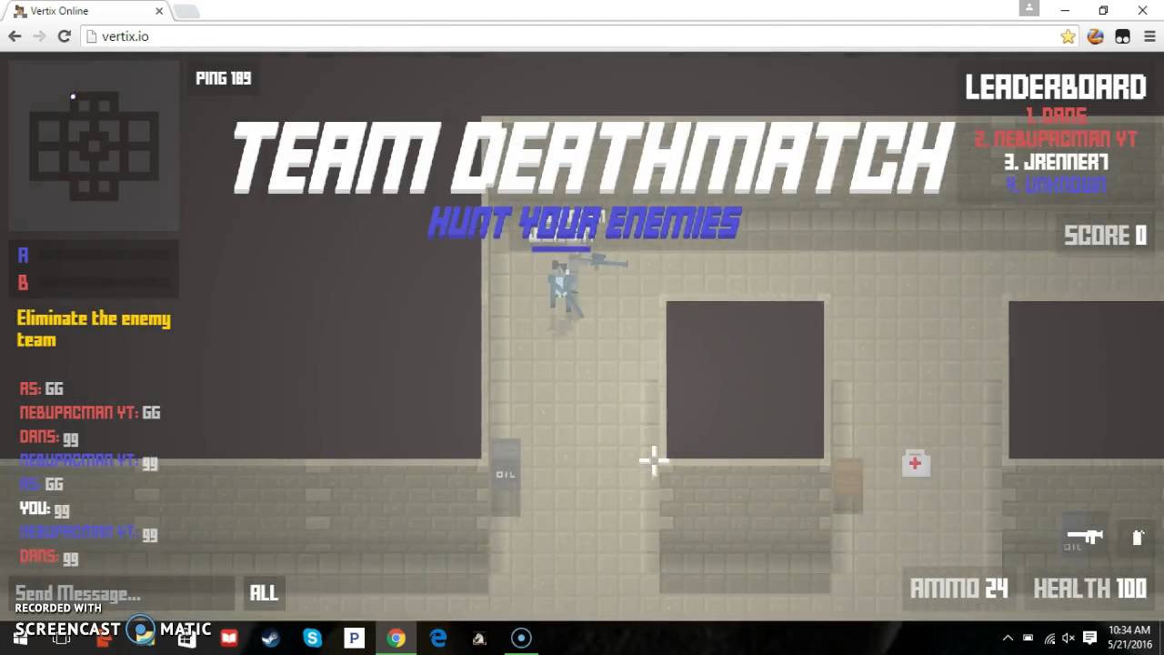 New Game ! Vertix io - YouTube