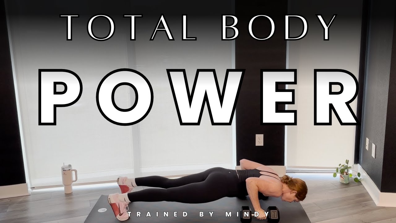 Total Body POWER Workout | All Levels | Under 30 Minutes - YouTube