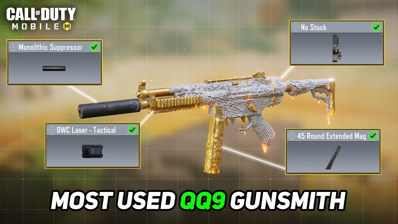 Using the most used QQ9 gunsmith in Ranked Matches! - YouTube