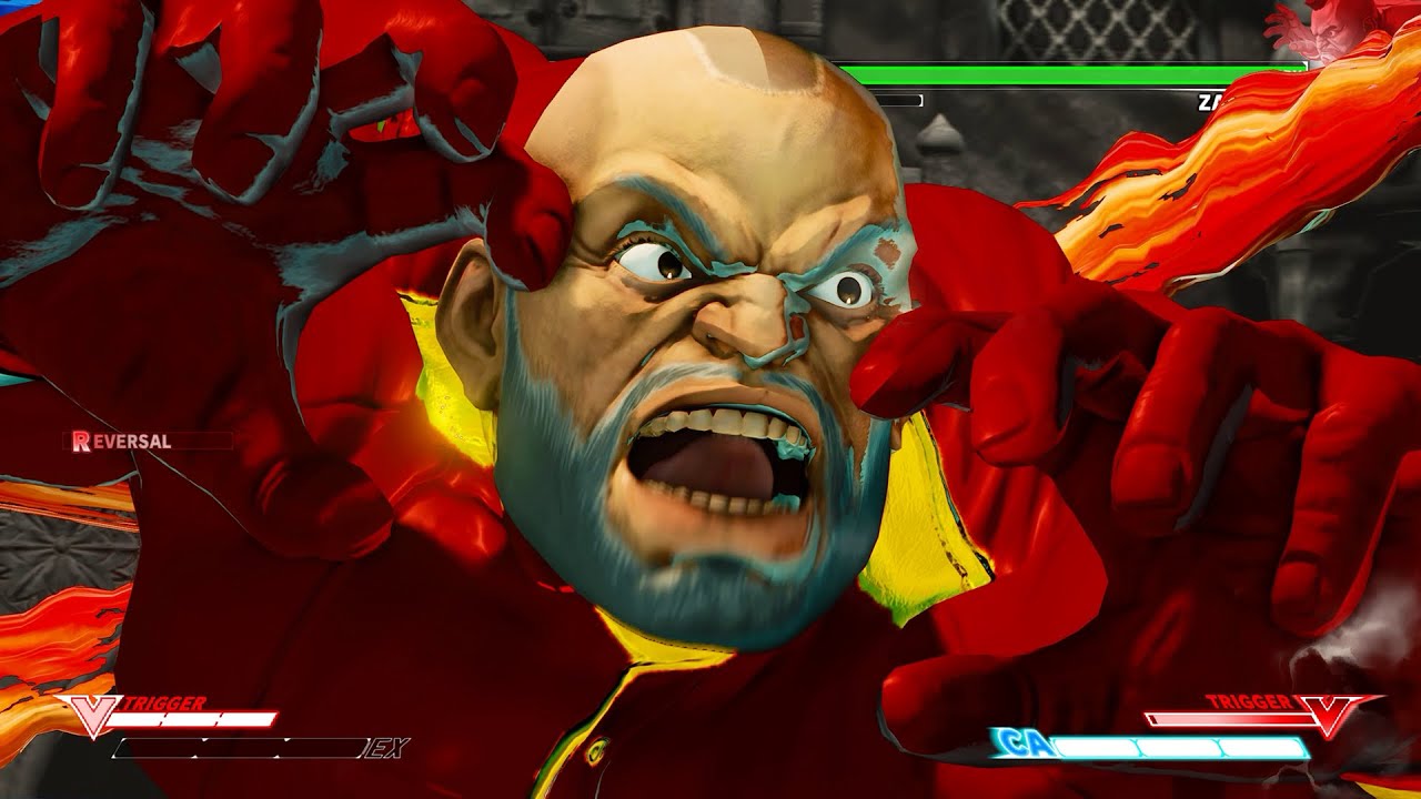 Street Fighter V PC Mod - Red Cyclone ZANGIEF costume / Skin Gameplay V ...